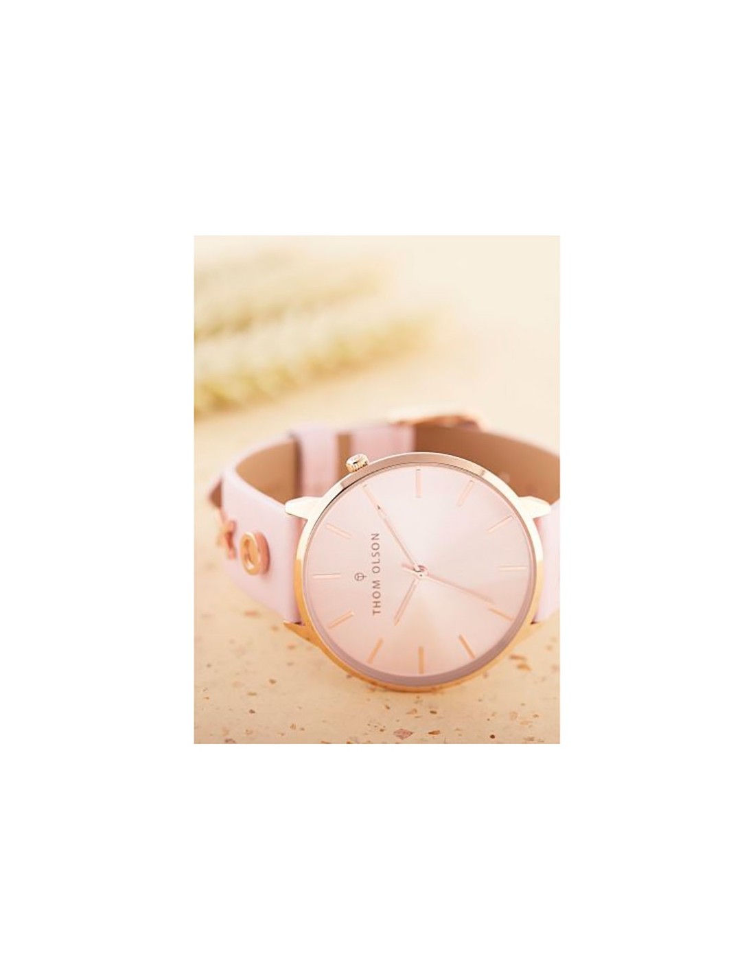 | CBTO013 | Thom Olson Message Pink Kiss Watch CBTO013