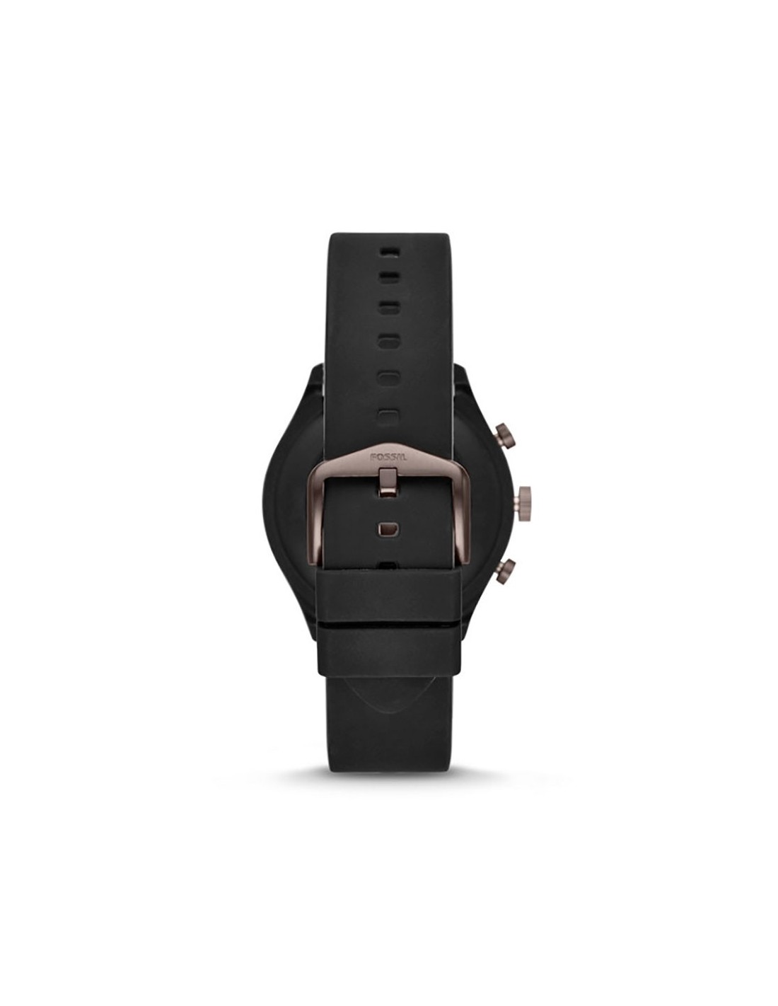 Herrenuhr FTW4019 Fossil Smartwatch | HR Black Silicone Generation IV