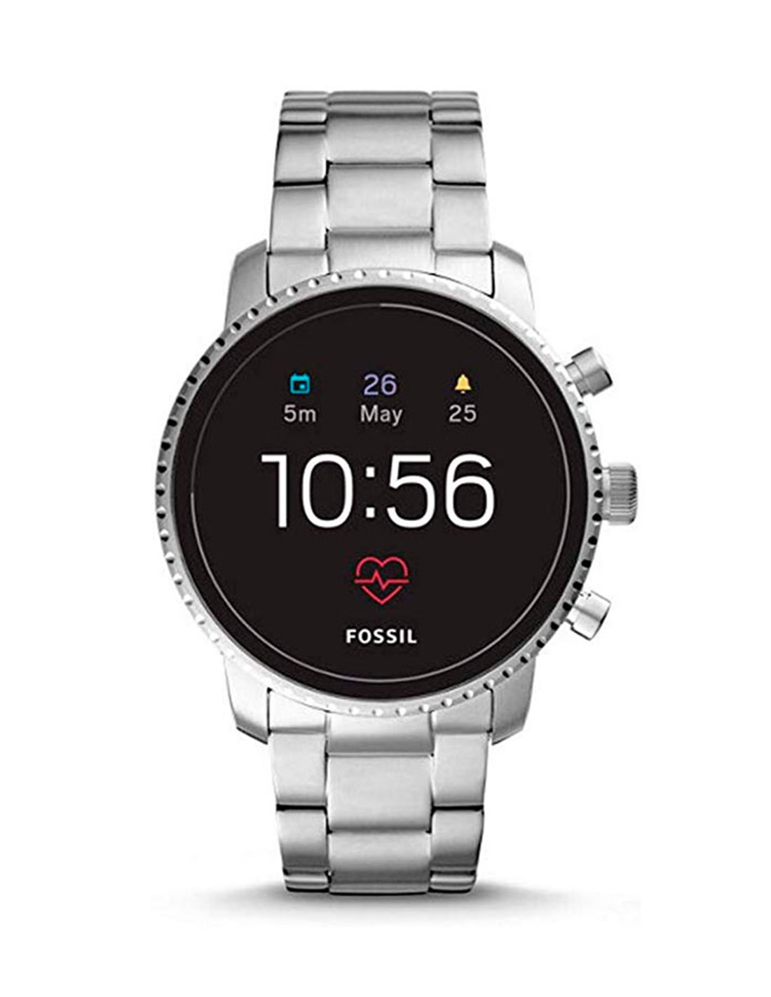 | FTW4018 | Fossil Smartwatch - Q Explorist HR Black Silicone