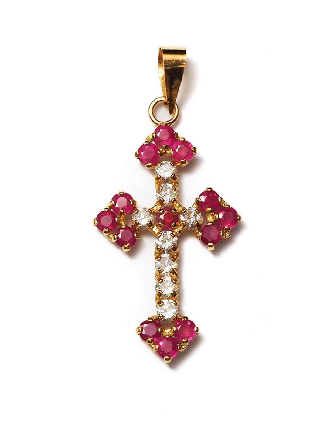 Kreuz Gold 18 K CR8081