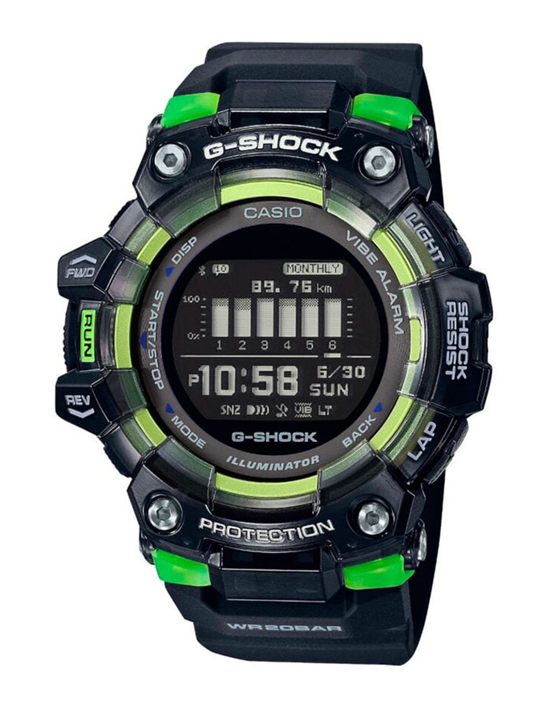 | GBD-100SM-1ER | Casio Watch « Bluetooth Step Tracker » GBD-100SM-1ER