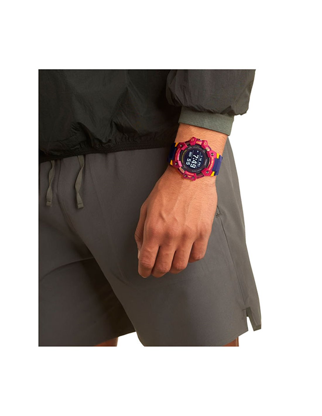 Herrenuhr Casio GBD-H1000BAR-4ER G-Shock G-Squad Fc Barcelona