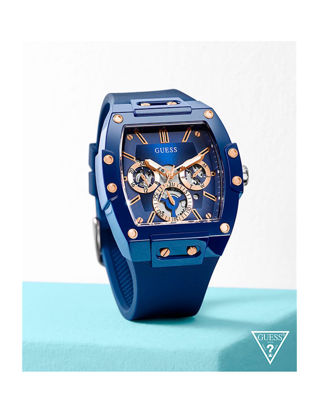 | GW0203G7 | Guess « PHOENIX SILICONE » GW0203G7