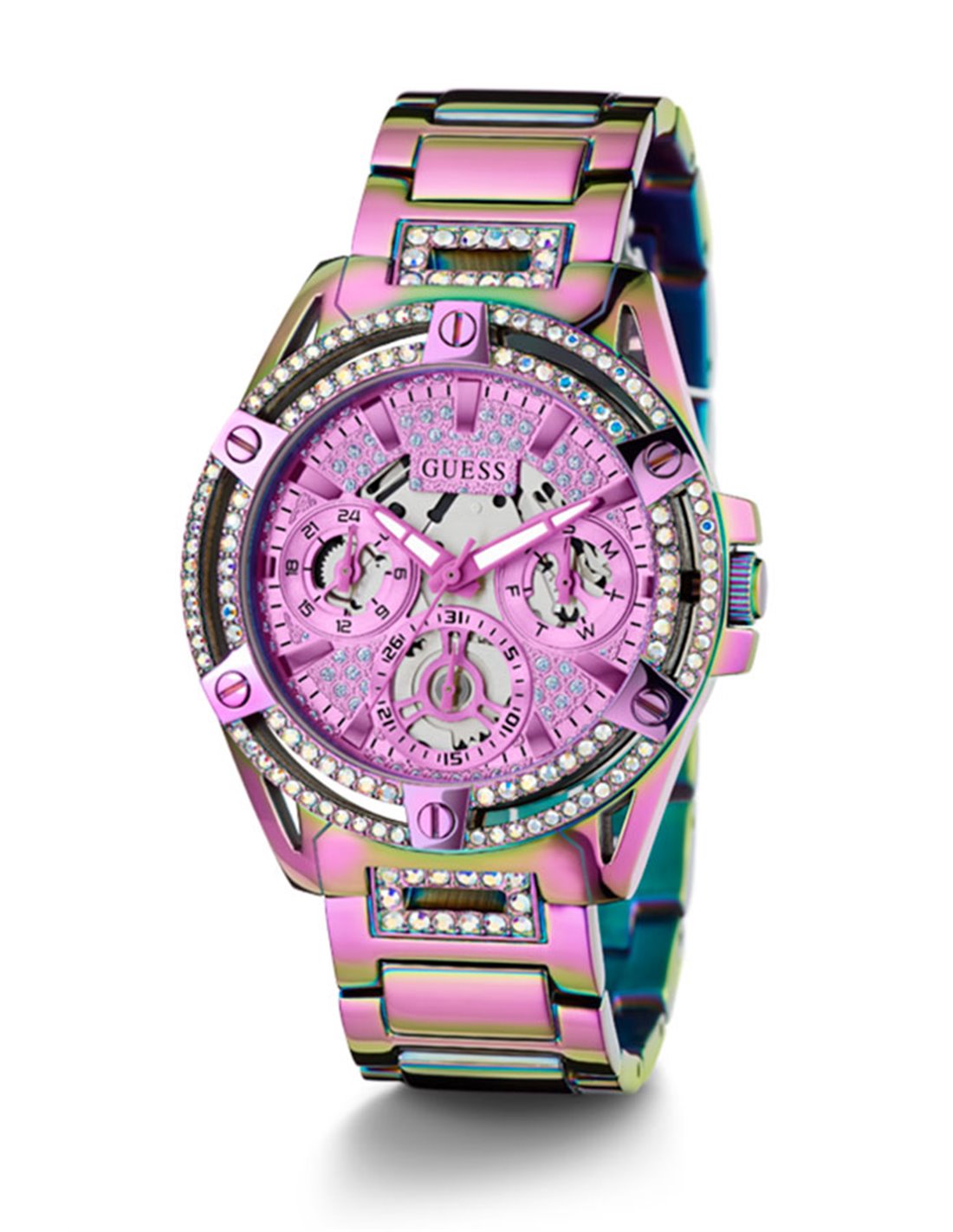 | GW0464L4 | Guess « QUEEN RAINBOW » Watch GW0464L4