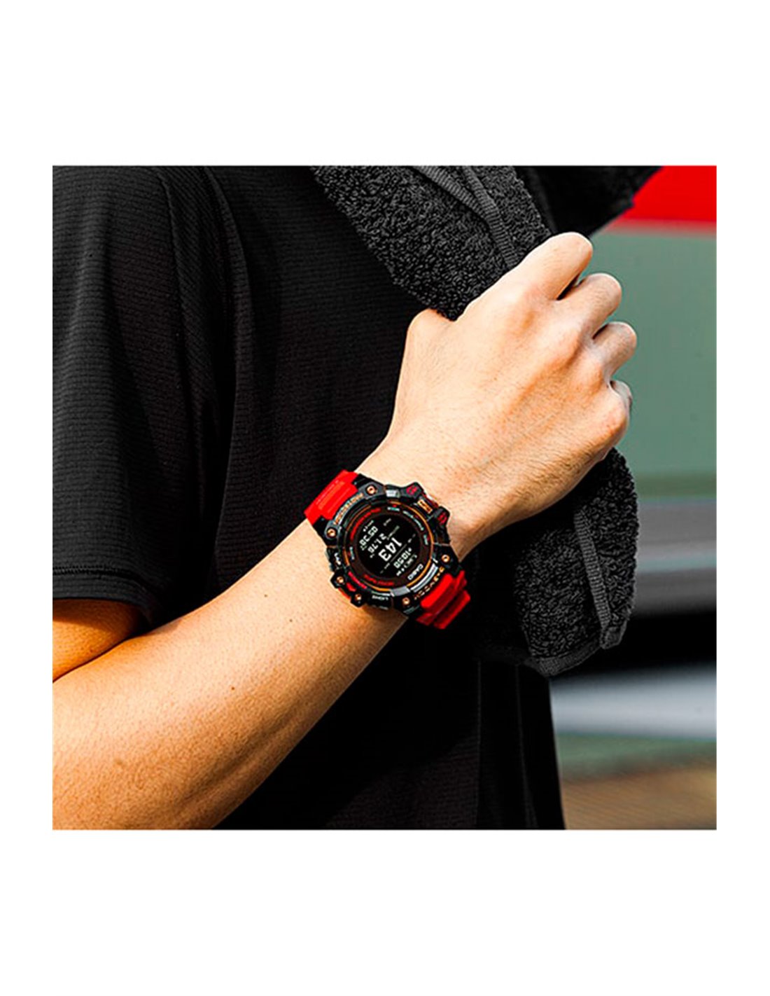 | GBD-H1000-4A1ER | Relógio Casio « Bluetooth Step Tracker G-SQUAD ...