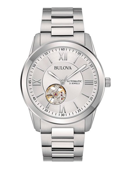 96A280 Reloj Bulova OPEN HEART Hombre