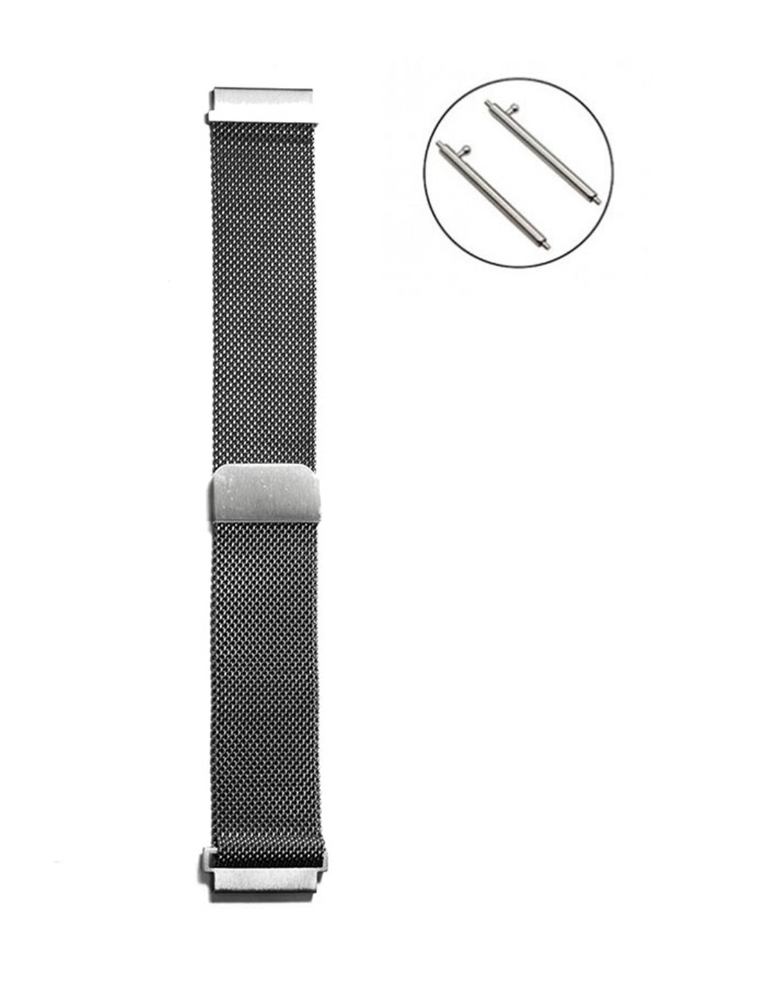 Strap Steel « Universal 18 mm » Grey