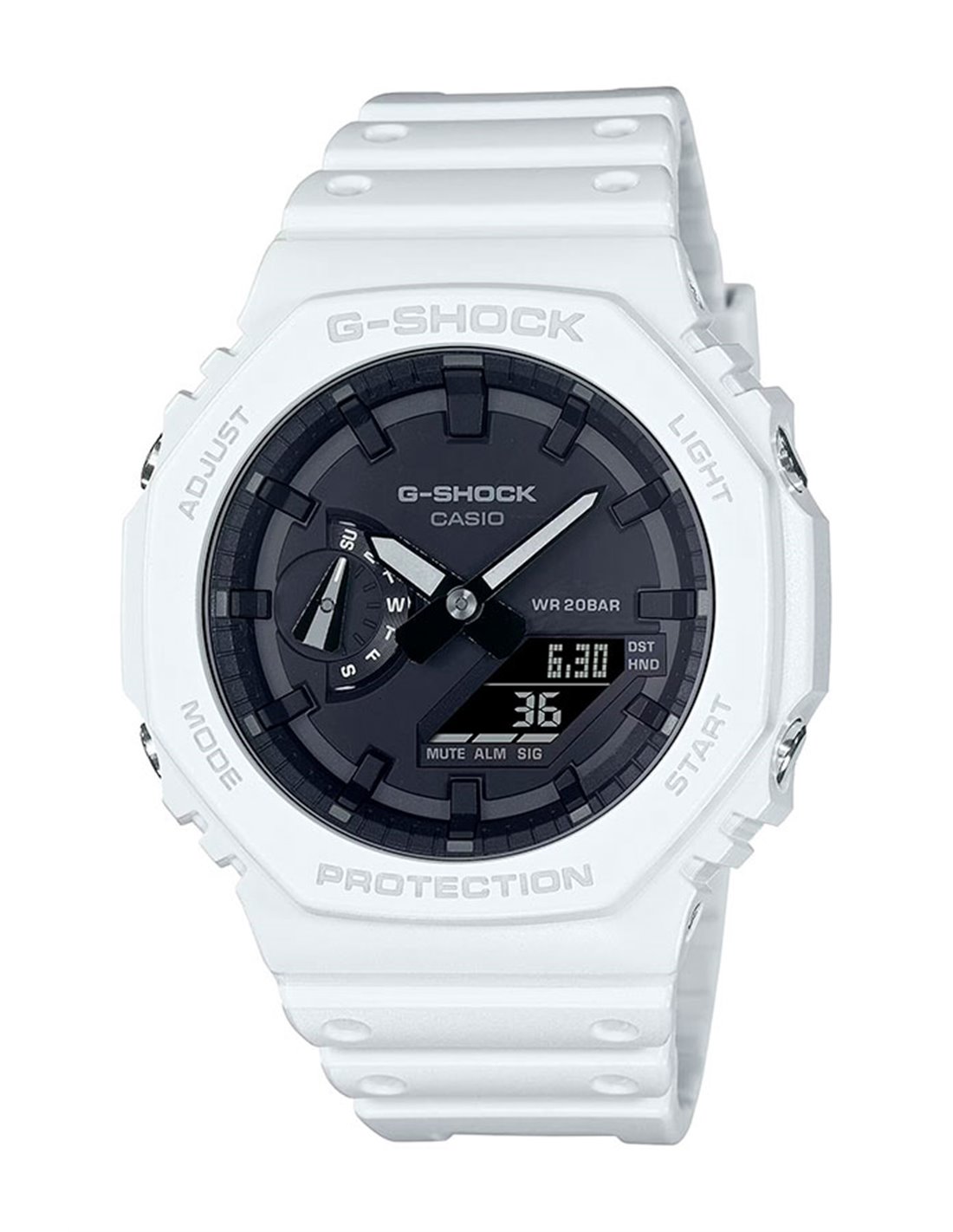 | GA-2100-7AER | Casio « G-SHOCK & G-CARBON » GA-2100-7AER