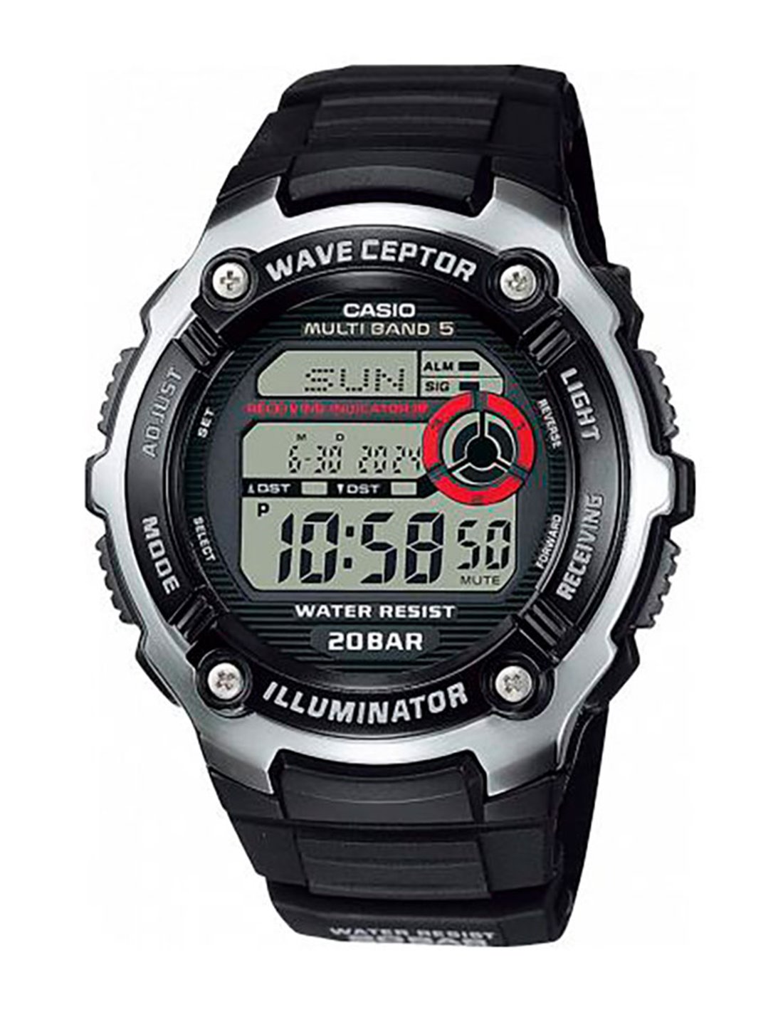 Casio Watch WV-200R-1AEF Wave Ceptor Black
