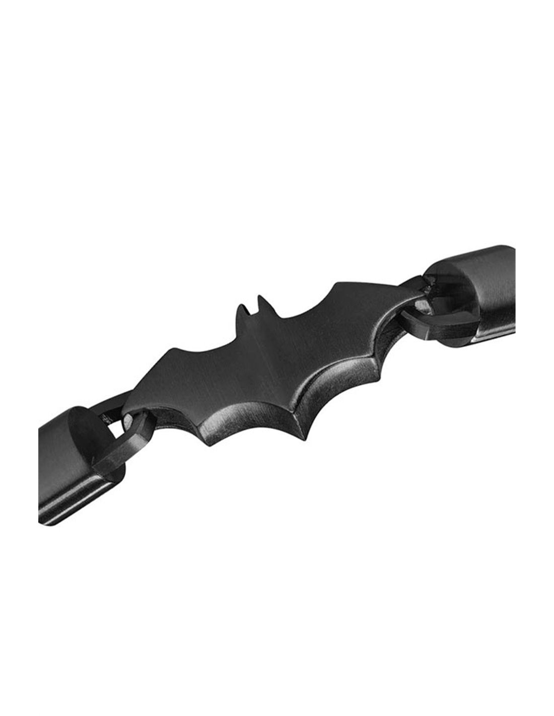 Armband Police PEAGB0034701 BATMAN FOREVER Schwarzes Leder schwarzes Motiv