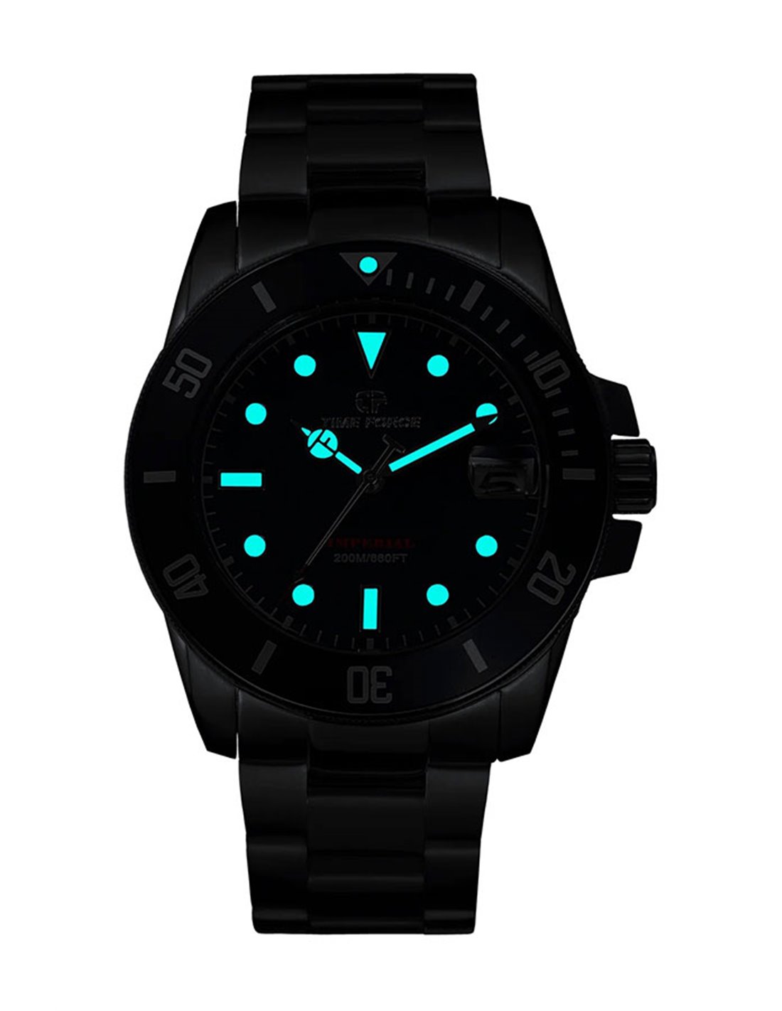 Reloj TF5023M-07M Time Force Imperial Super Luminova 200 m Azul