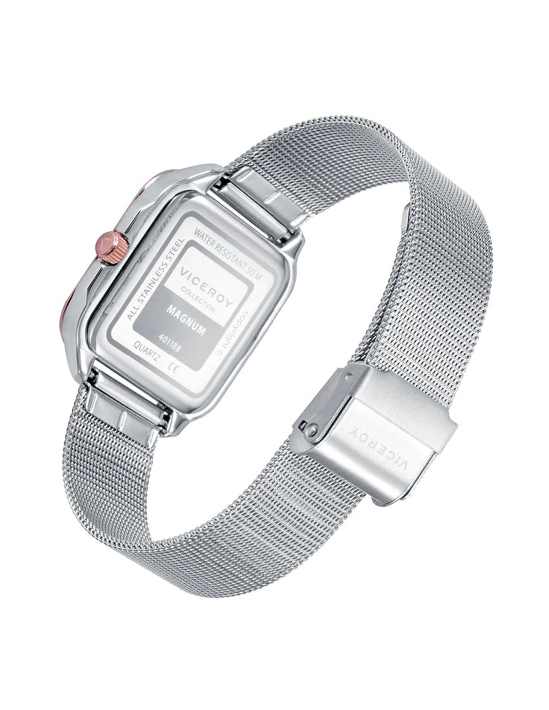 Viceroy Watch 401188-75 Magnum Milanese Woman Brown Dial