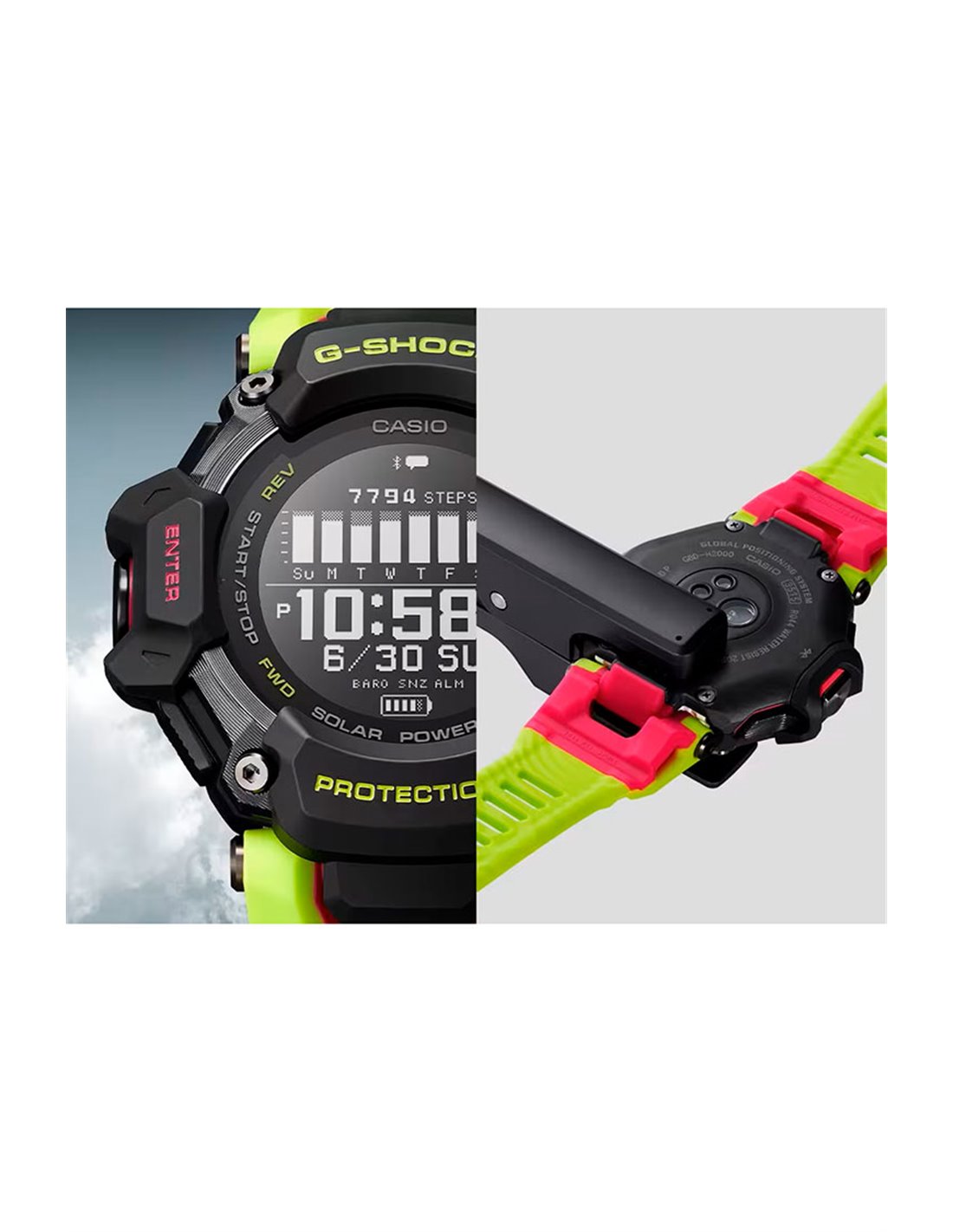 Casio Watch GBD-H2000-1A9ER G-Shock G-Squad