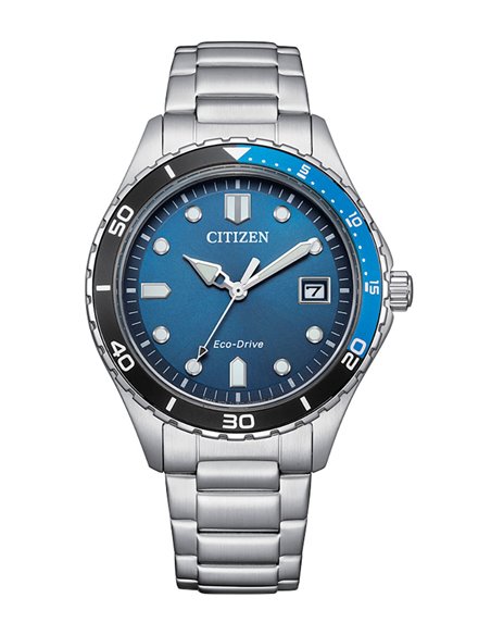 Citizen Watch AW1821-89L Eco-Drive Of Sporty Aqua Blue