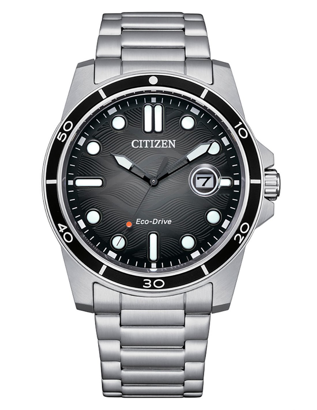 Montre Citizen AW1816-89E Eco-Drive Of Sporty Diver Marine Noir