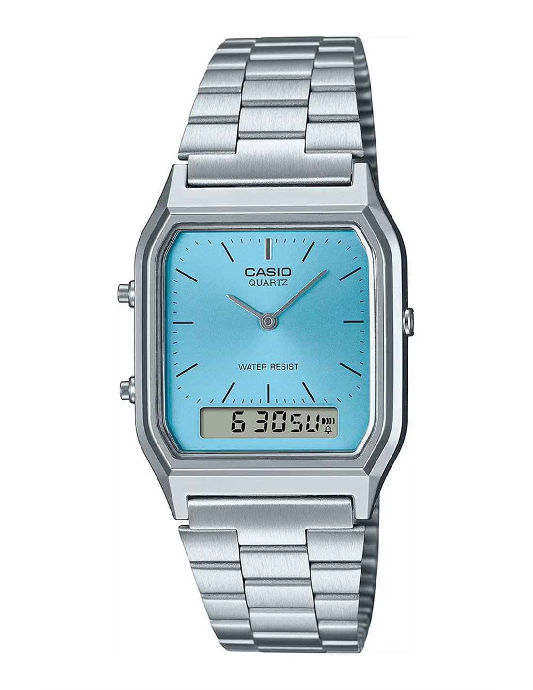 Montre Casio AQ-230A-2A1MQYES Collection Vintage Edgy Bleu