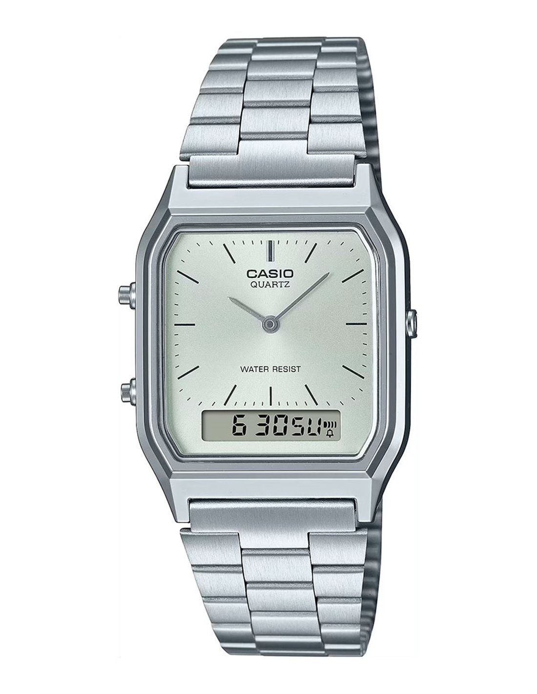 Reloj Casio AQ-230A-7AMQYES Collection Vintage Edgy Plateado