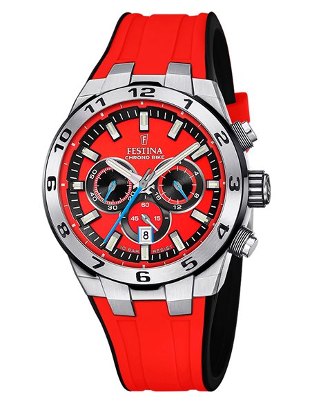 Montre Festina F20671/5 Chrono Bike Rouge