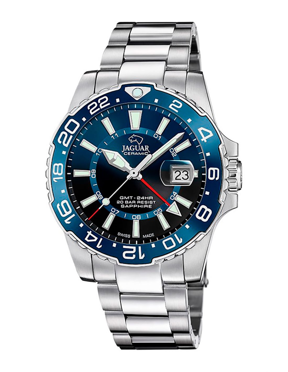 Reloj Jaguar J1011/2 Executive Ceramic Azul Oscuro