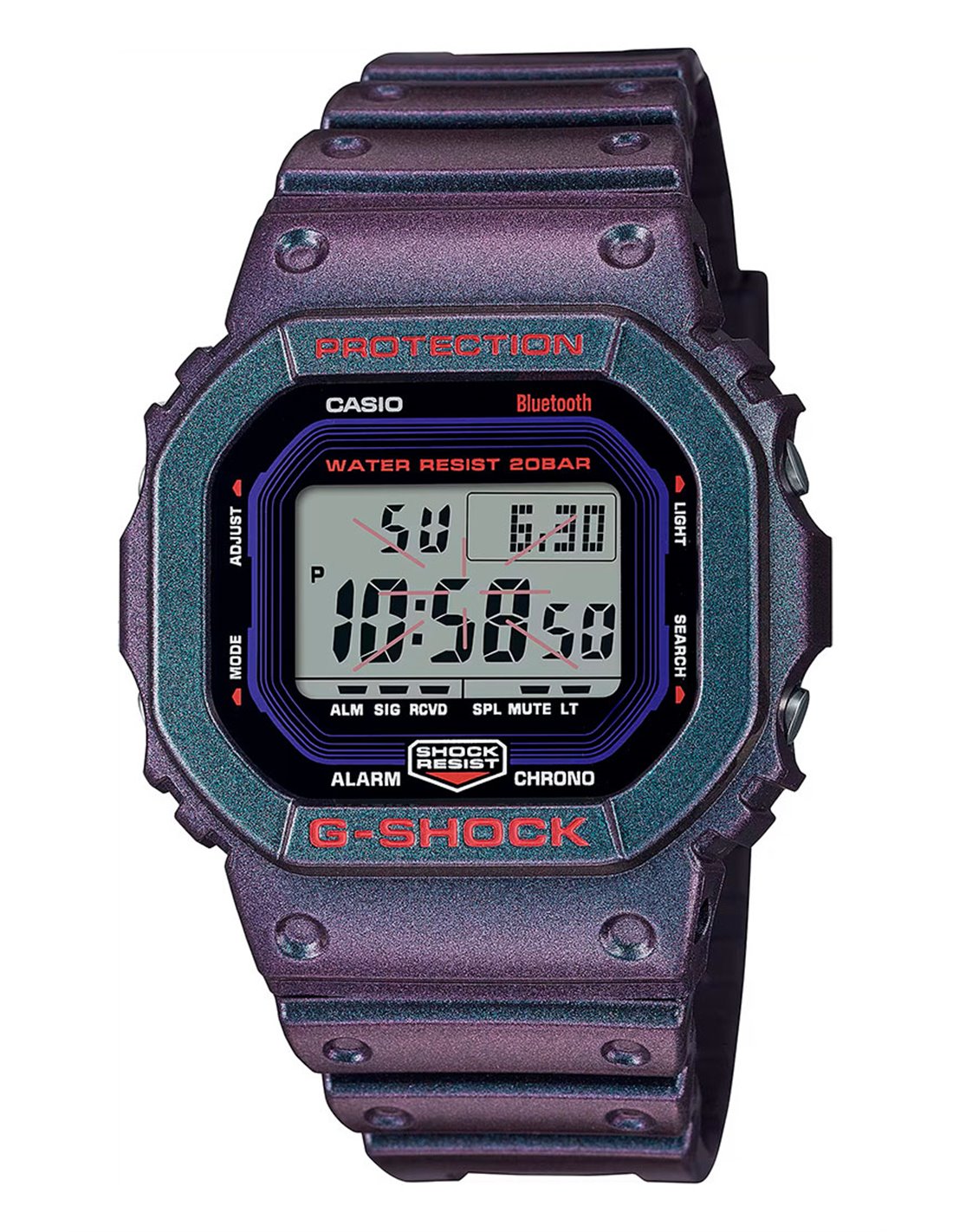 Montre Casio DW-B5600AH-6ER G-Shock Origen Violette