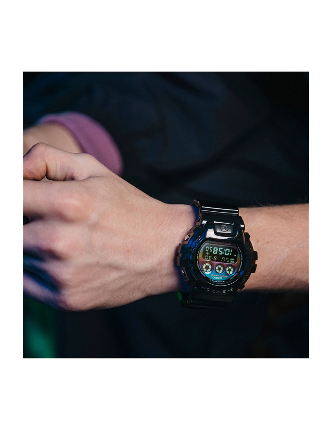Casio Watch DW-6900RGB-1ER G-Shock Virtual Rainbow