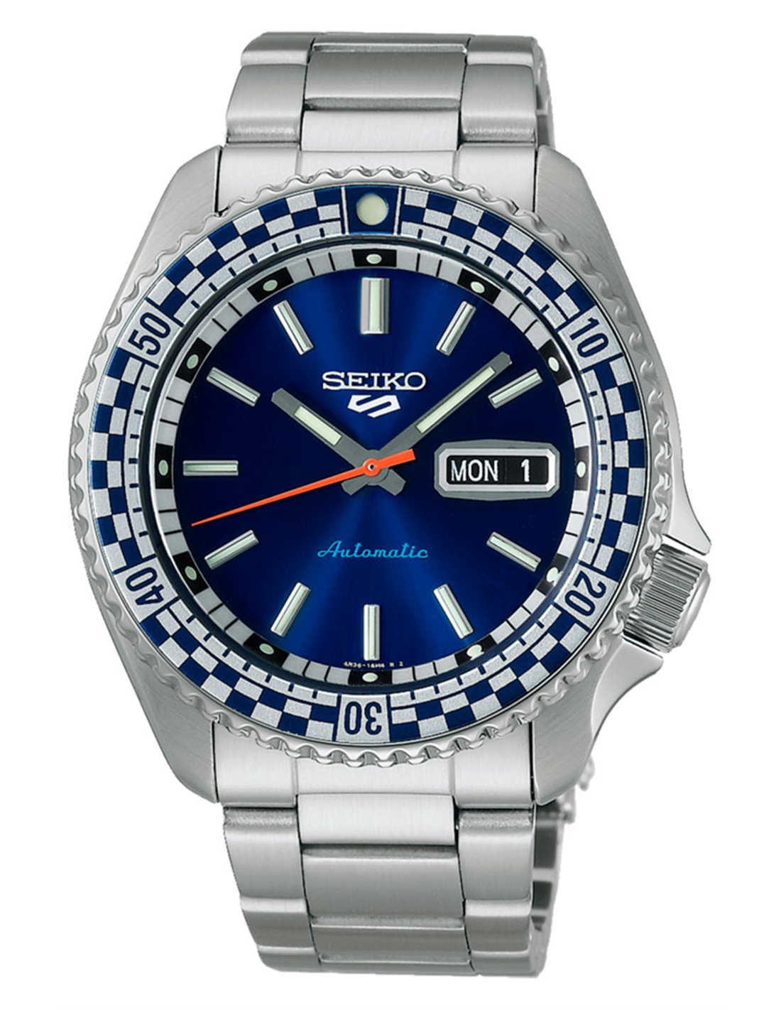 Reloj Seiko SRPK65K1 Automático Nº5 Sports Rally Diver Azul