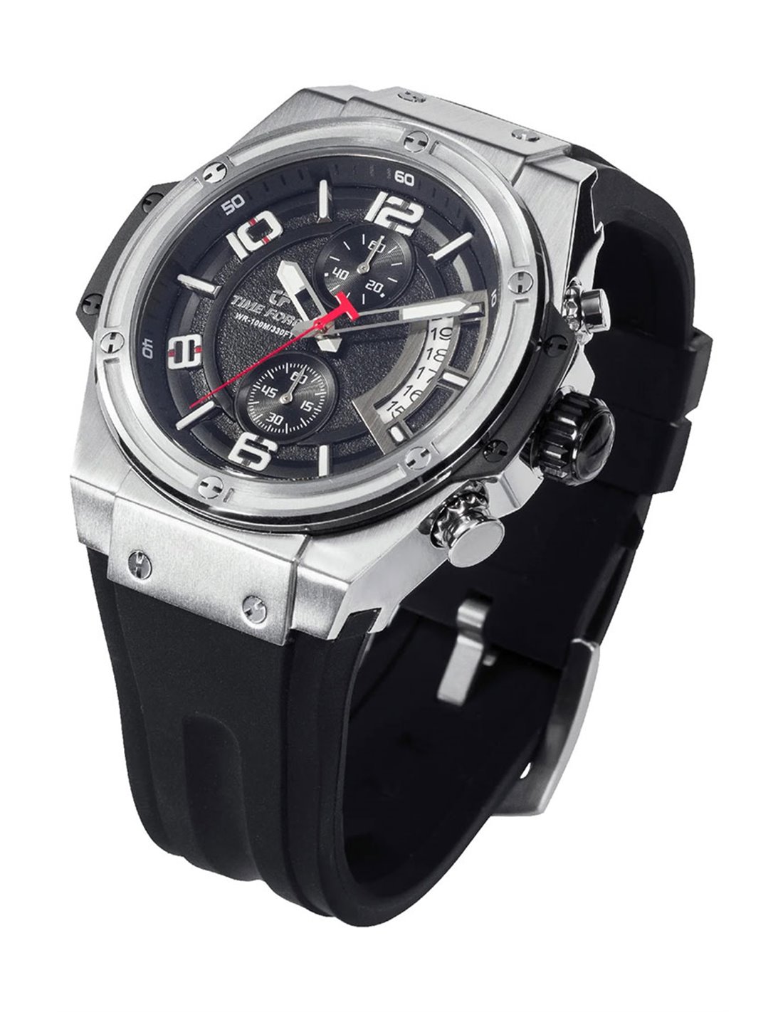 Time Force Watch TF5024M-01 Vortex Chrono