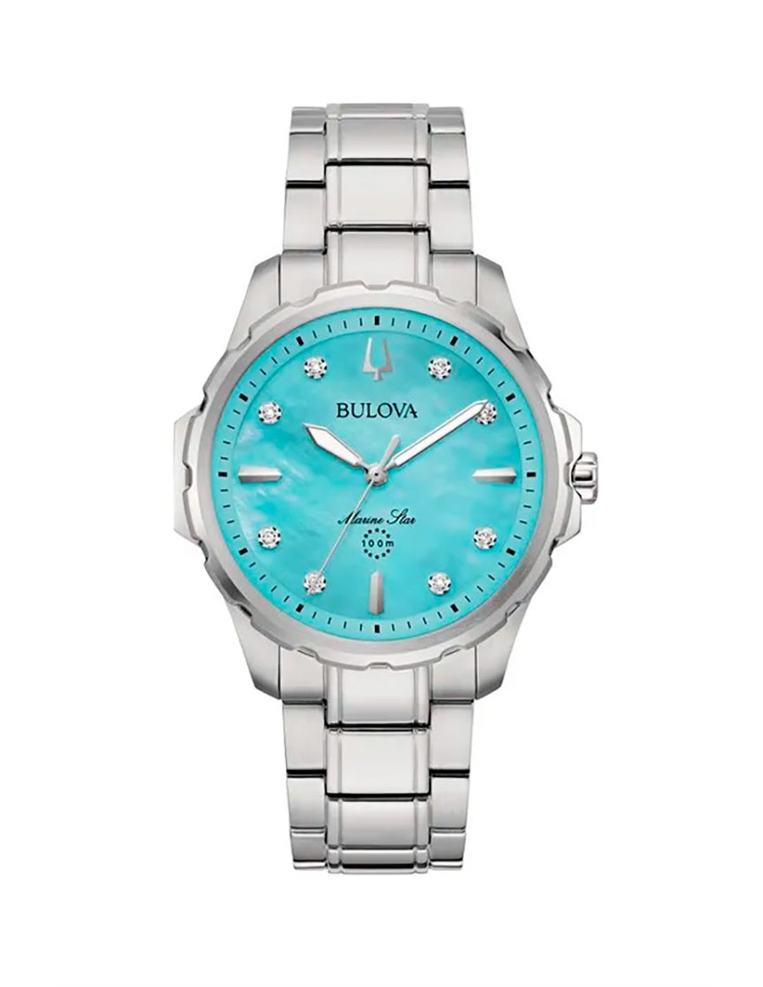 Bulova Watch 96P248 Marine Star Lady