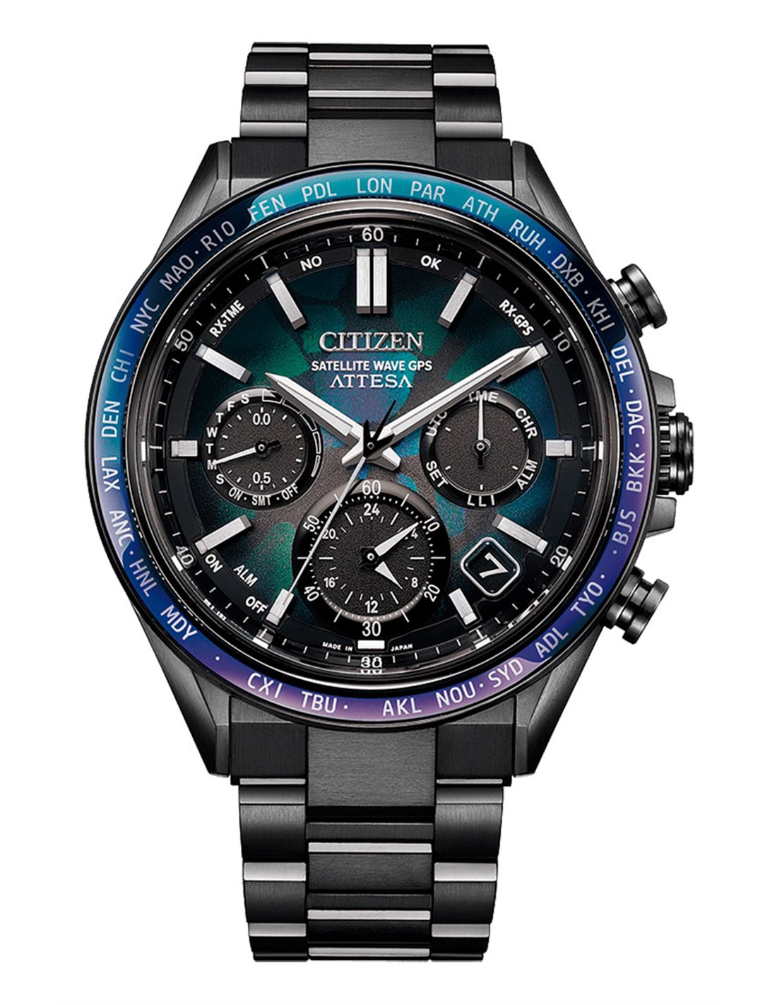 Citizen Watch CC4057-60E Attesa Sw GPS Layers of Time L.E.