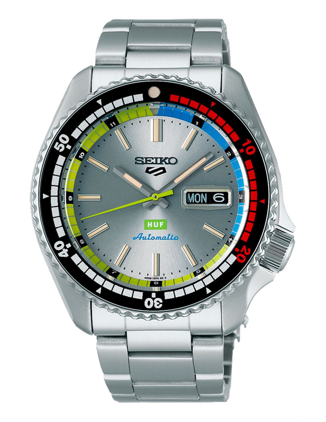 Reloj Seiko SRPL33K1 Automático Nº5 Colaboración HUF