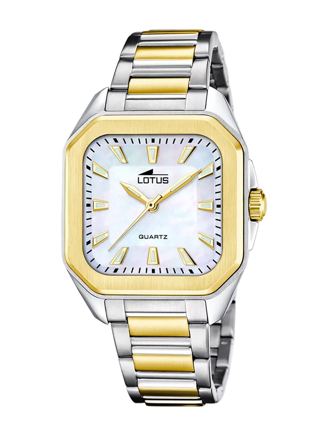 Lotus 18969/2: classic women's watch with gold-tone and mother-of-pearl ...