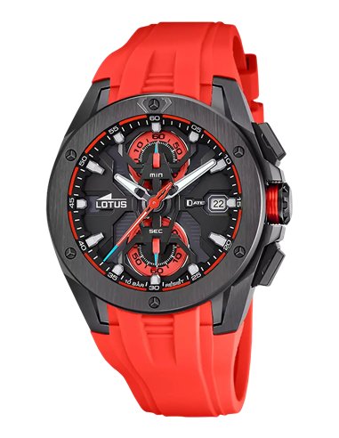 Relógio Lotus 18943/5 Vortex vermelho