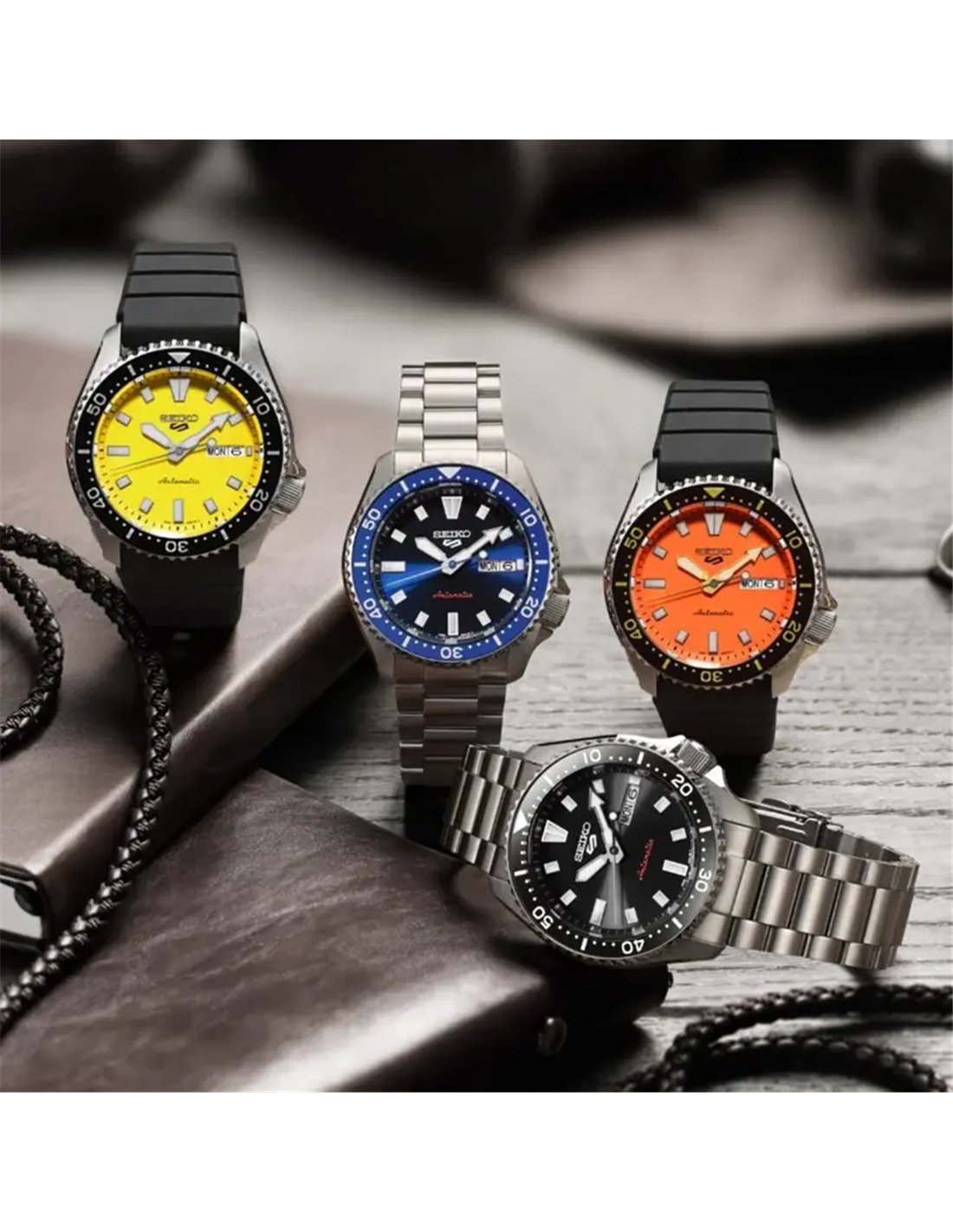 SRPL83K1 - Seiko 5 Sports SKX Redux Watch. In Koniro - Automatic