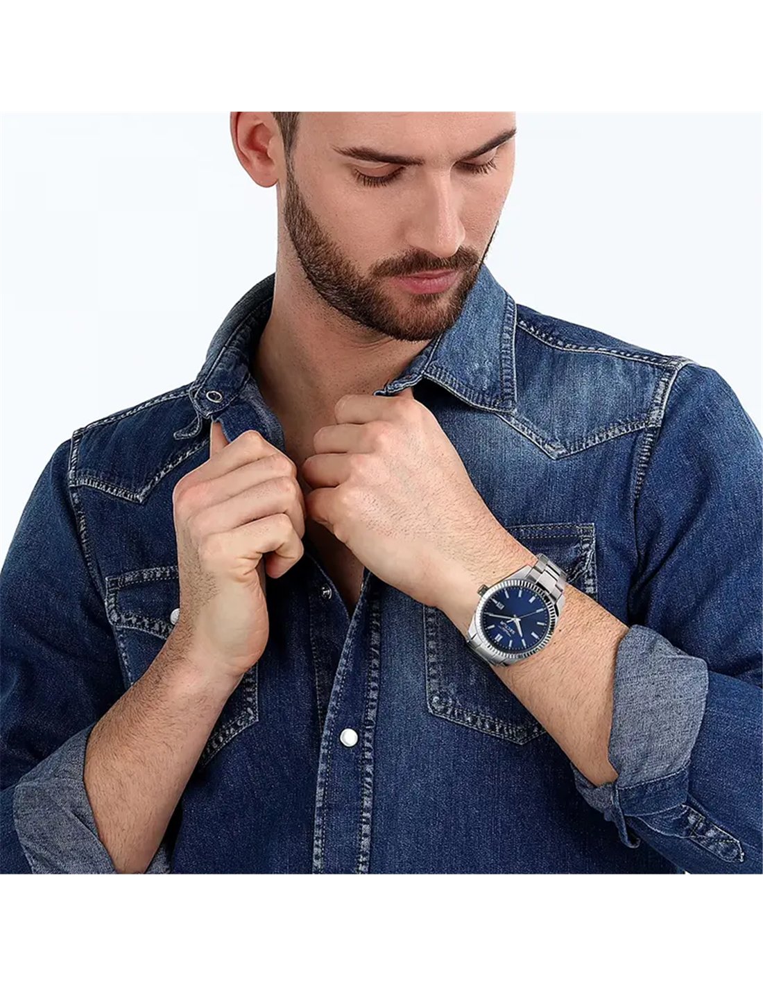 R3253240049 - Sector 240 Watch - Blue Dial