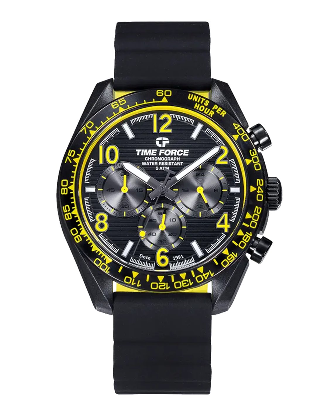 TF5056M-K - Time Force Coolwake - 43 mm - Cadran noir