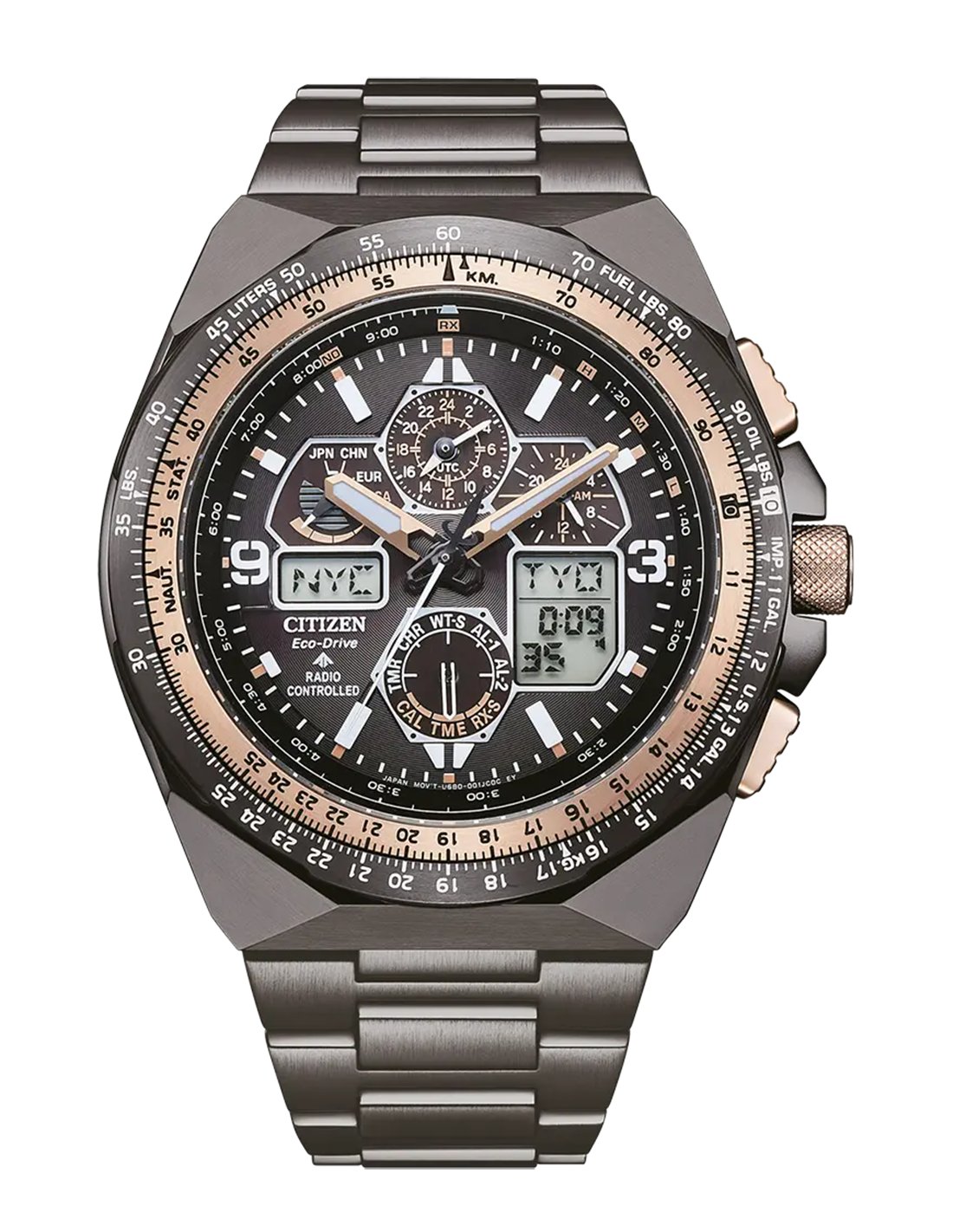 JY8146-54E - Citizen Promaster Sky 35 Aniversário - 45,4mm - Eco-Drive