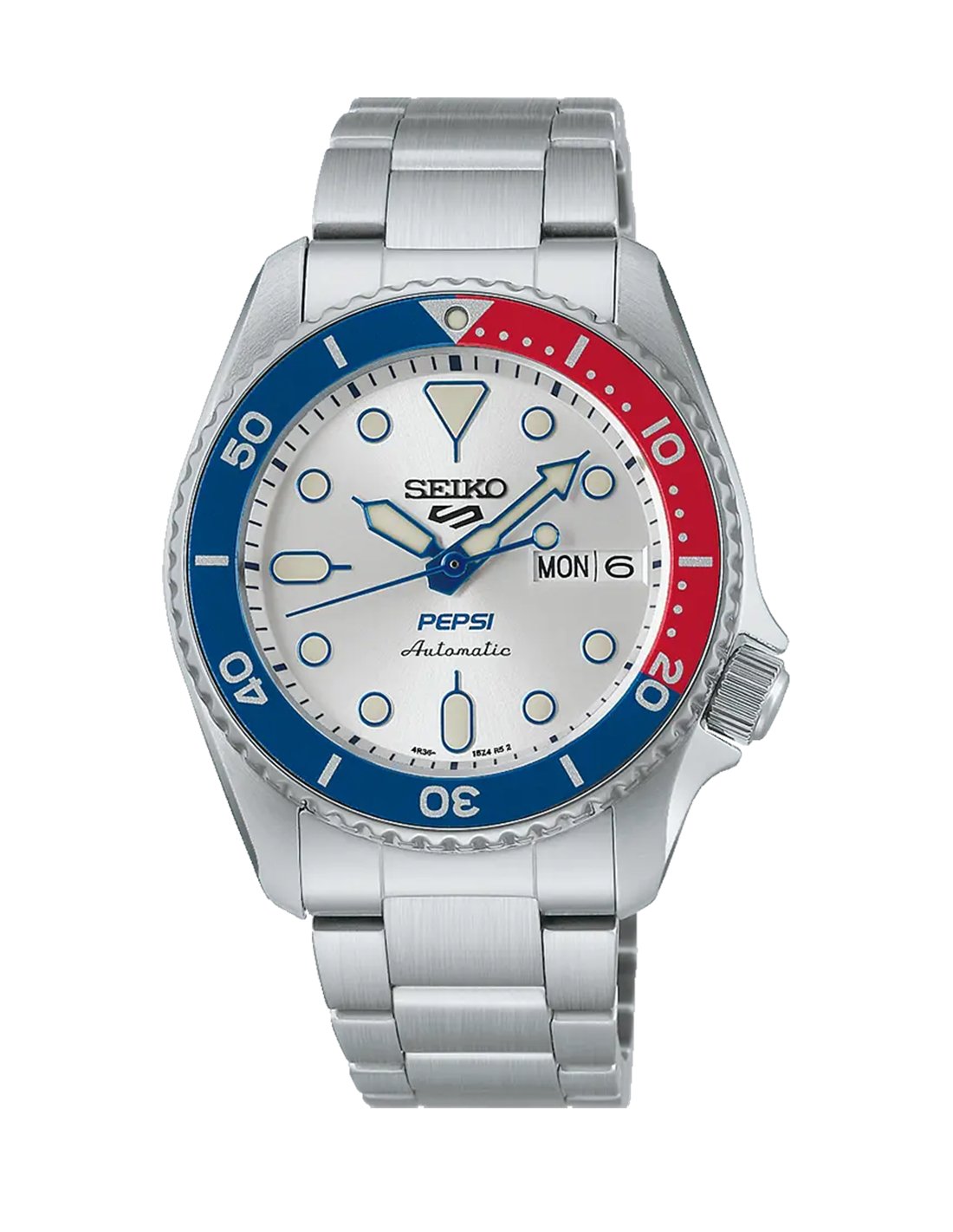 Reloj SRPL99K1 Seiko 5 Sport x Pepsi - Edición Limitada