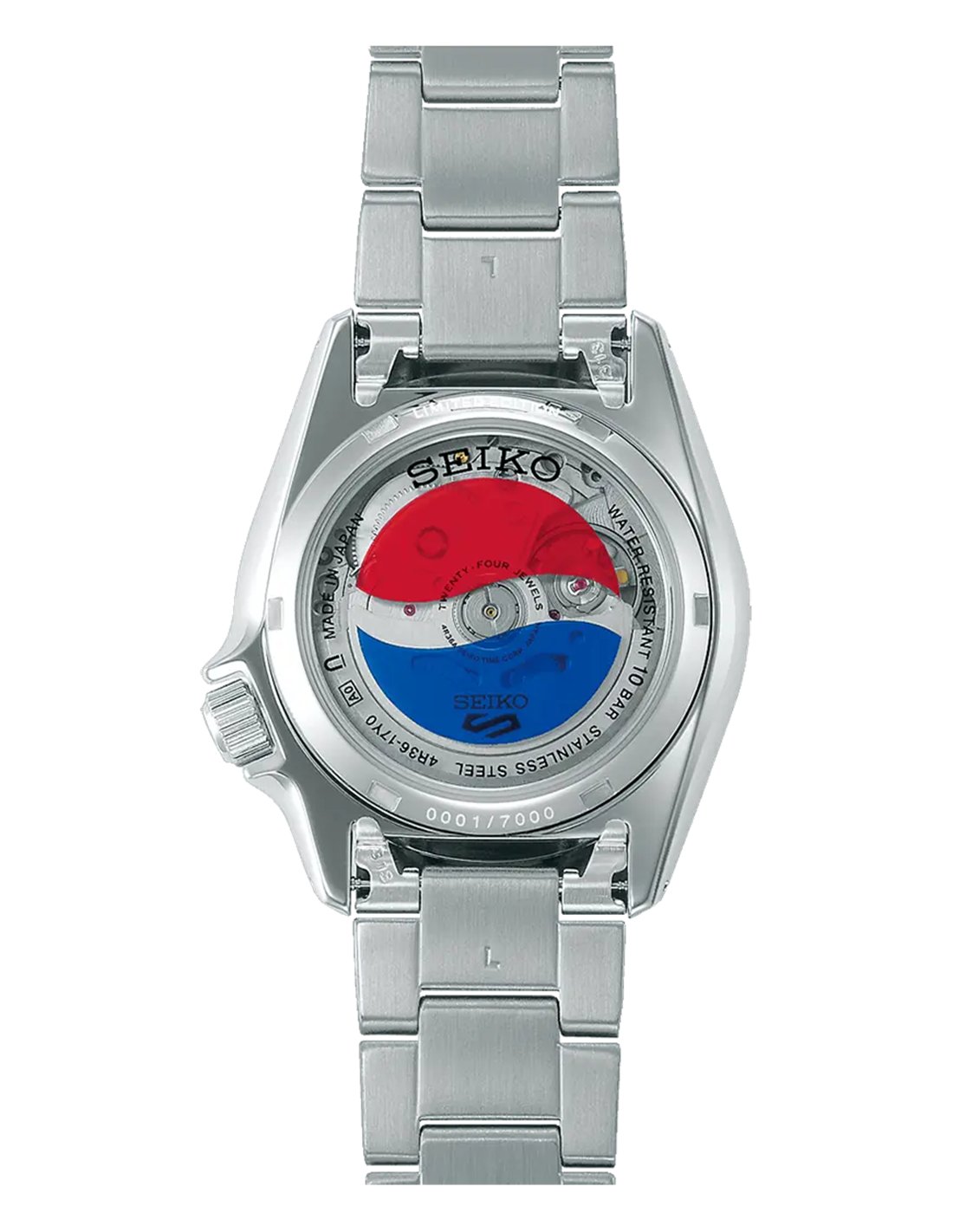 Reloj SRPL99K1 Seiko 5 Sport x Pepsi - Edición Limitada