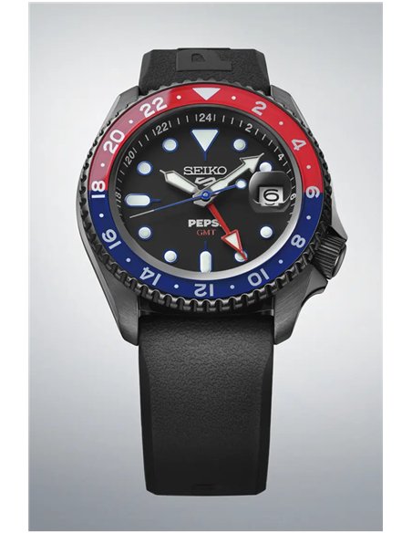 SSK047K1 - Seiko 5 Sport GMT x Pepsi - Edición Limitada