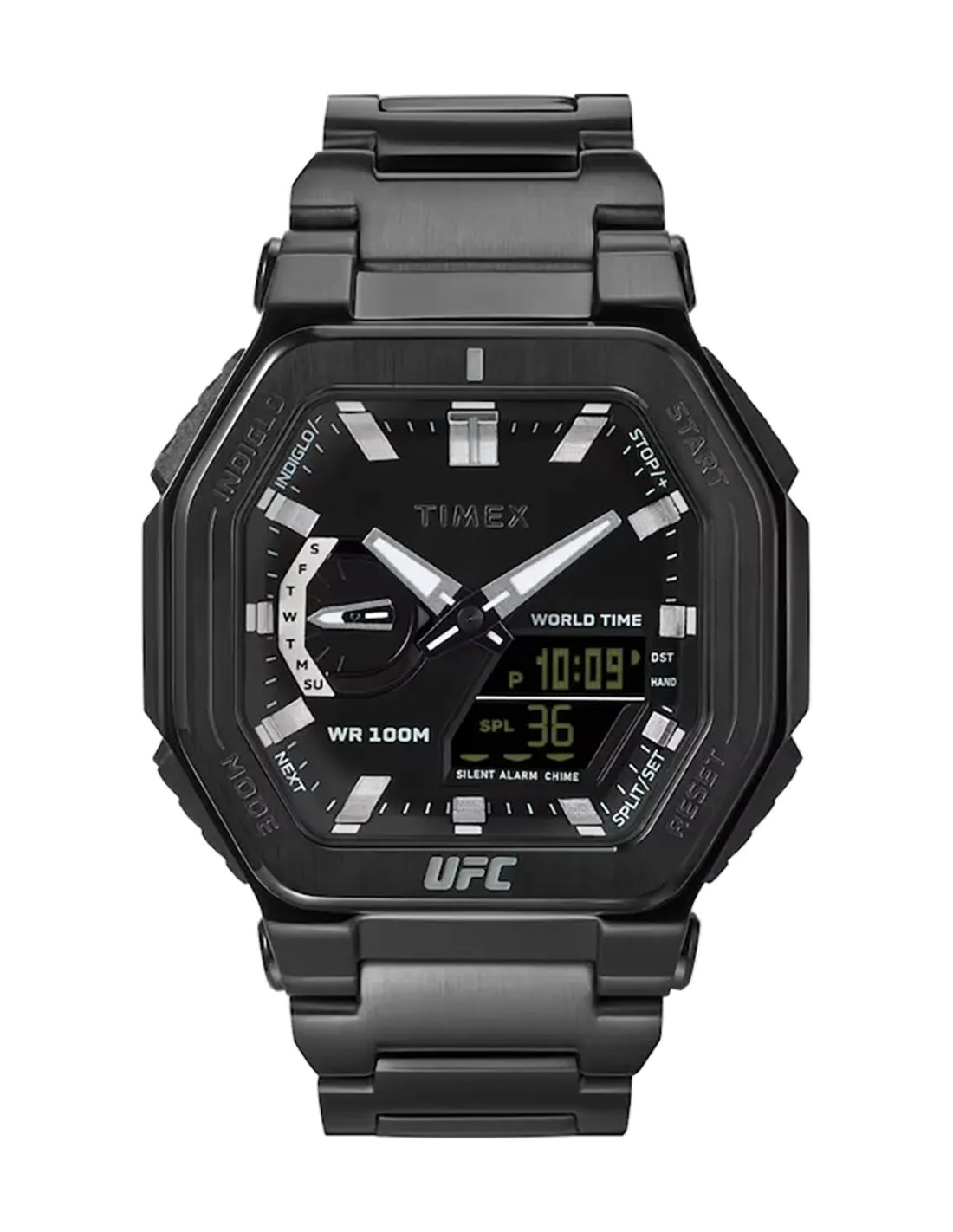 Timex TW2V84800 UFC Colossus 45 mm Black Analog-Digital Watch
