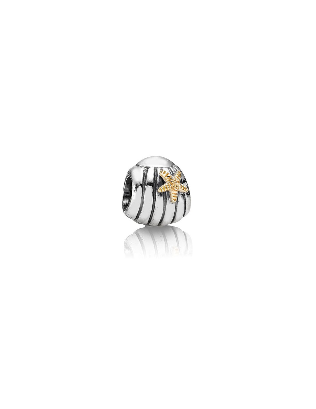 Pandora Charm 790249 - Pandora Seashore Charm Motive 18k Gold Collection
