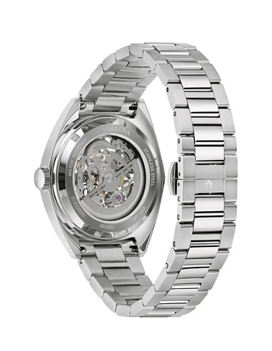Bulova Surveyor Skeleton 96A292 | Relógio Automático com Mecânica Visível