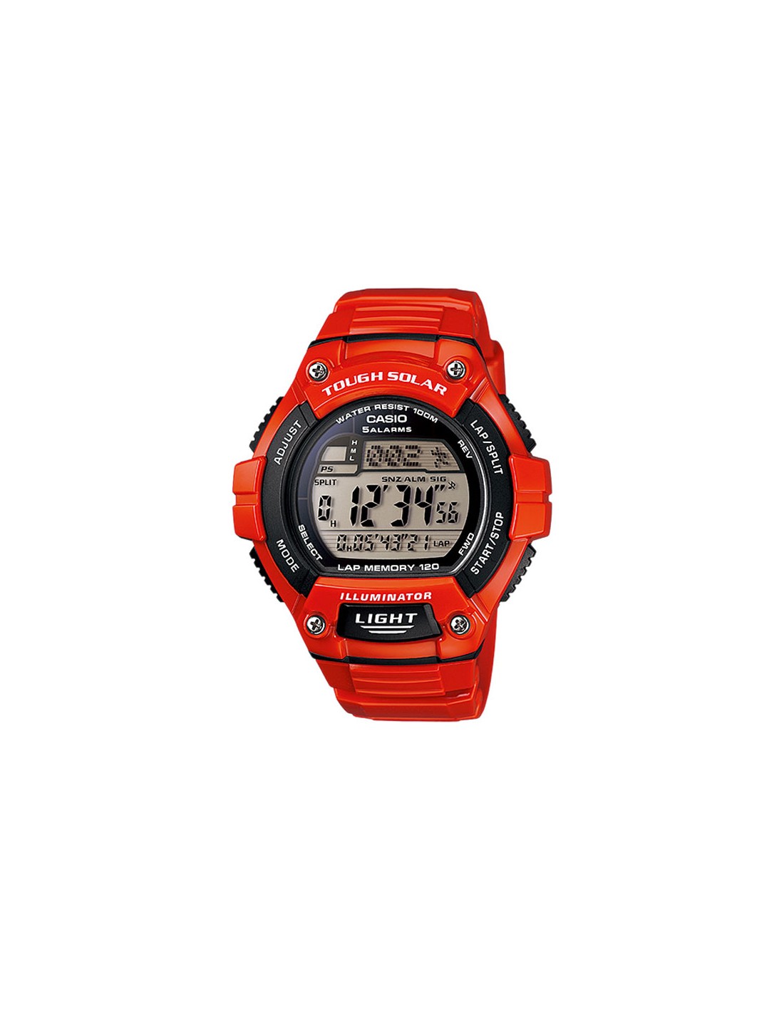| W-S220C-4AVD | Nuevo Reloj Casio Solar W-S220C-4AVD