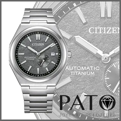 Citizen NJ0180-80H Zenshin | Automatic - Super Titanium - Grey Dial