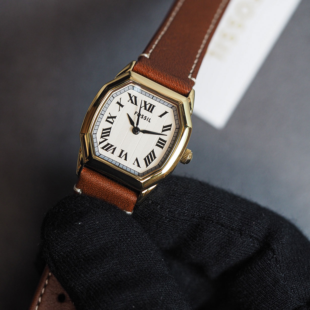 Reloj Harlow by Fossil ES5364 de acero inoxidable y cuero