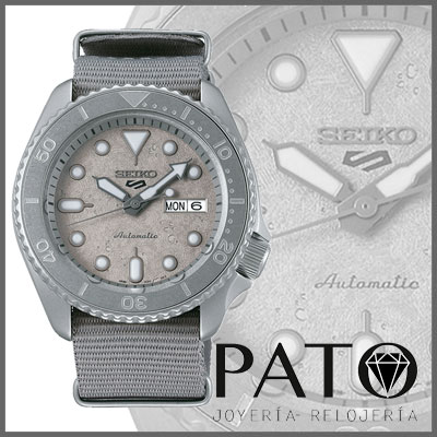 | SRPG61K1 | Seiko « Nº5 SPORTS CEMENT » SRPG61K1