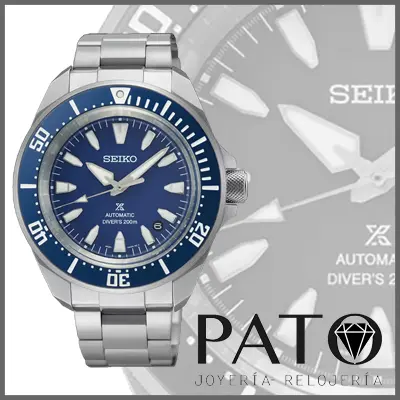 SRPL51K1 Seiko Prospex Samurai Watch | Cobalt Blue